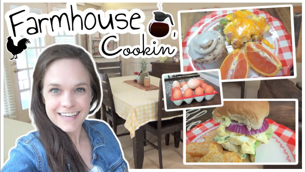 Farmhouse Omelet Skillet & Egg Salad | Southern Spring Cooking - YouTube