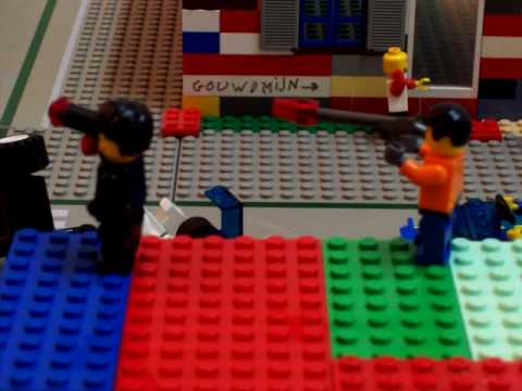 Lego battle vs. Transformers (stopmotion)
