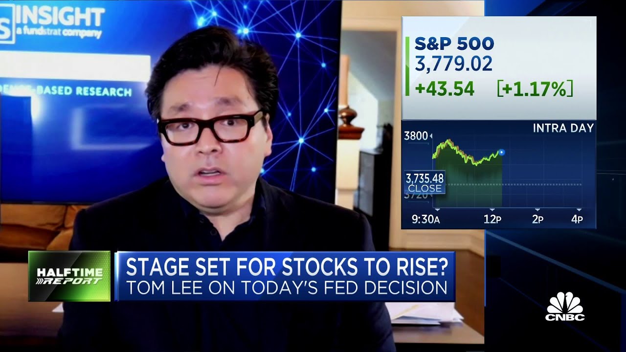 Tom Lee: Markets have already priced in a 75 bps hike - YouTube