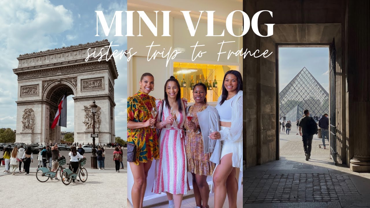 Mini Vlog: Travel to France with Me | 4.5 days in Paris & Reims - YouTube