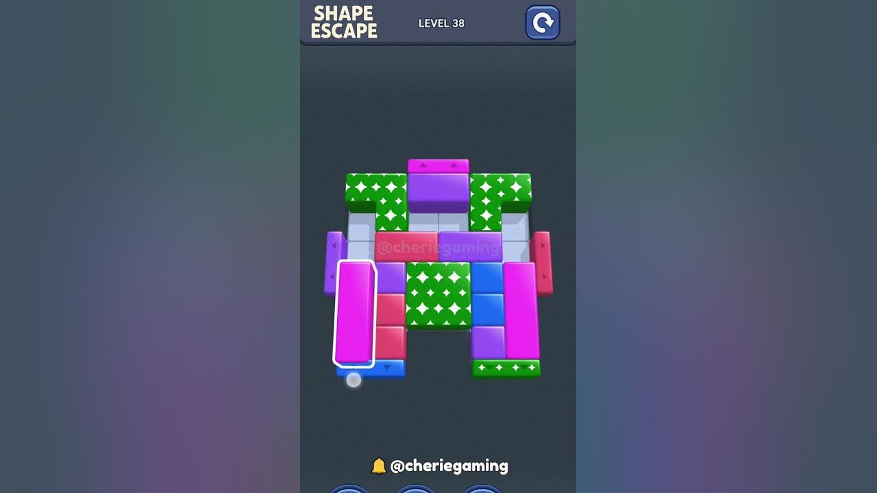 Shape Escape Level 38 Solution Walkthrough - YouTube