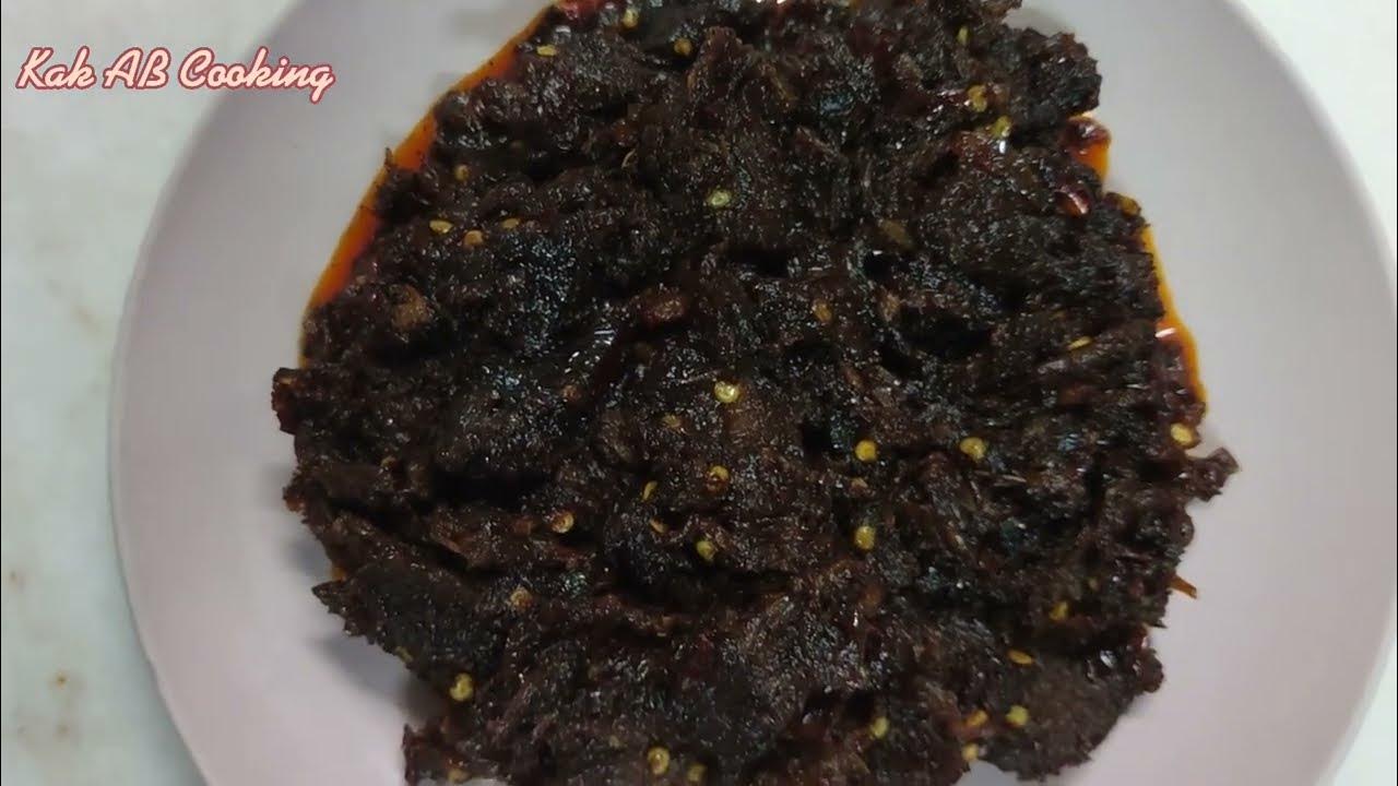 Daging Dendeng Resepi Berzaman || dimakan bersama nasi putih, nasi pelbagai perisa, pulut dan ...