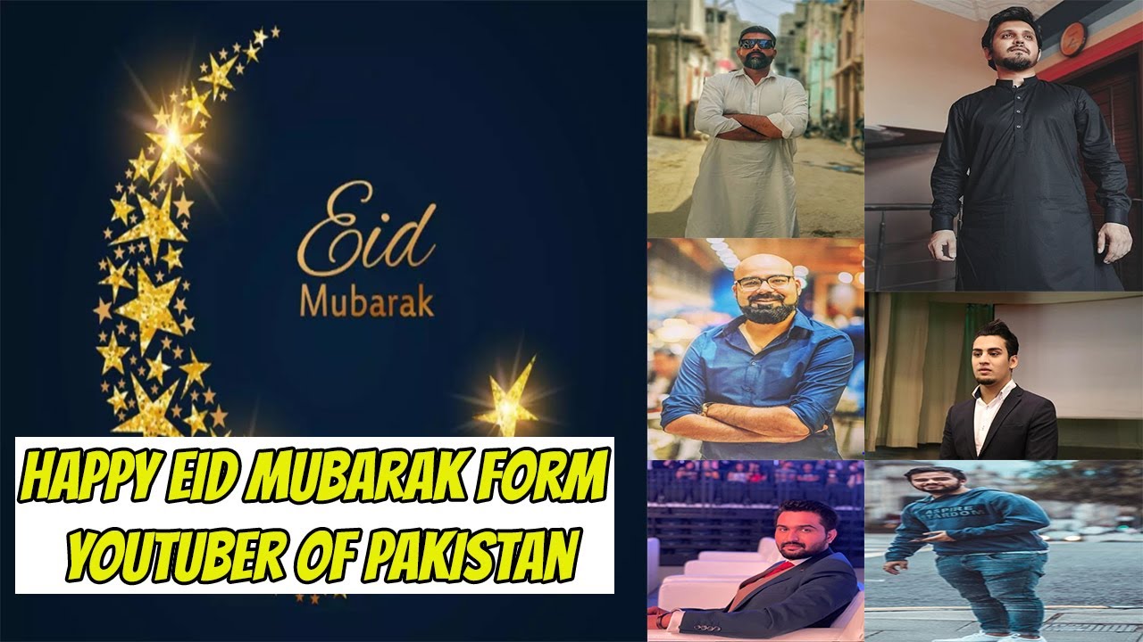 Eid Mubarak Everyone / Junaid Akram-Momin Saqib-Raza Samo,Irfan Junejo & More - YouTube