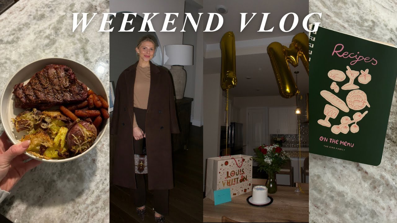 WEEKEND VLOG: the sweetest surprise, spending time with Jay + cooking ...