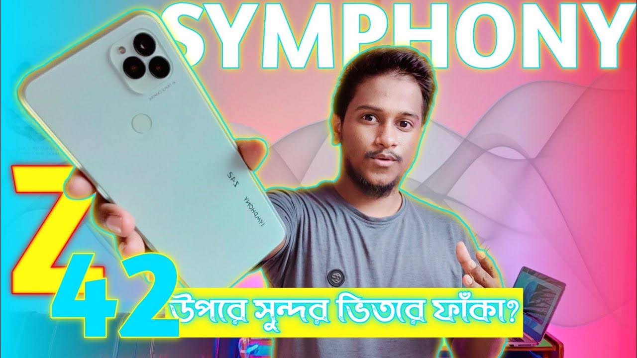 SYMPHONY Z42 🔥|| Symphony In depth review in Bangla || এক আইফোন এর গল্প ...