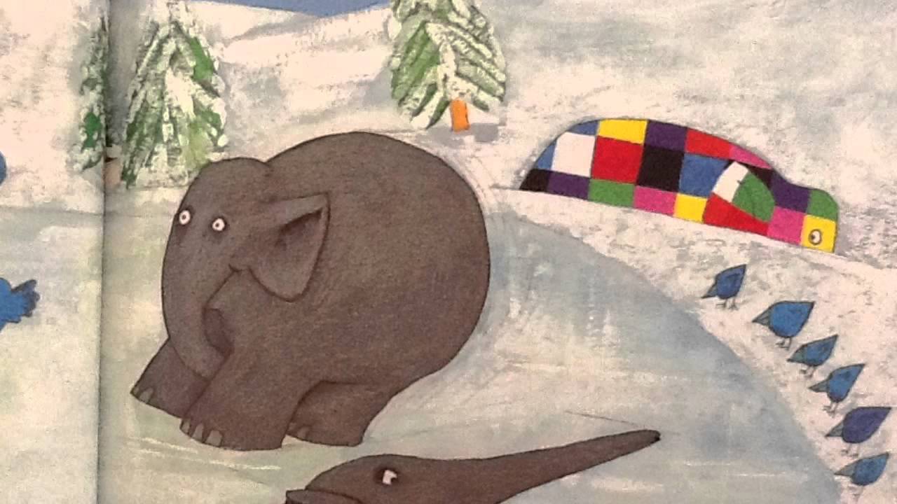 Elmer in the Snow - YouTube