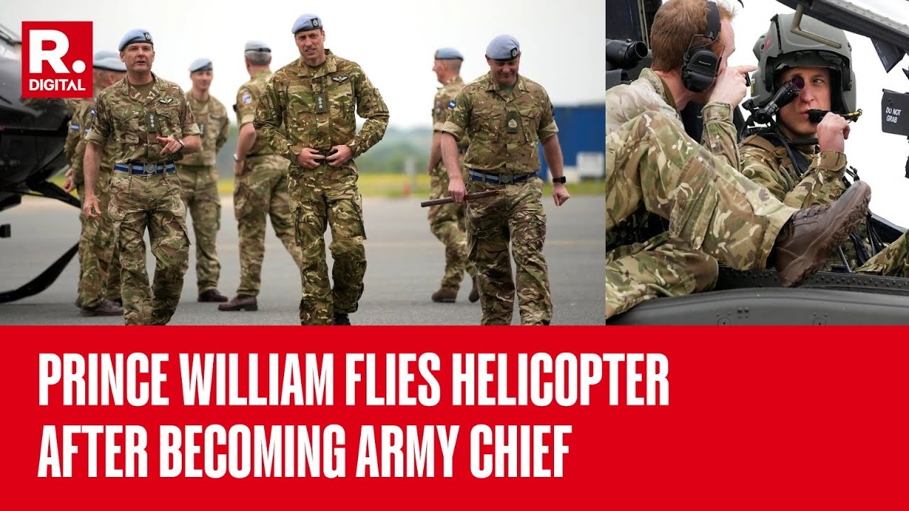 Prince William Takes To The Skies In Apache After Becoming Colonel-in ...