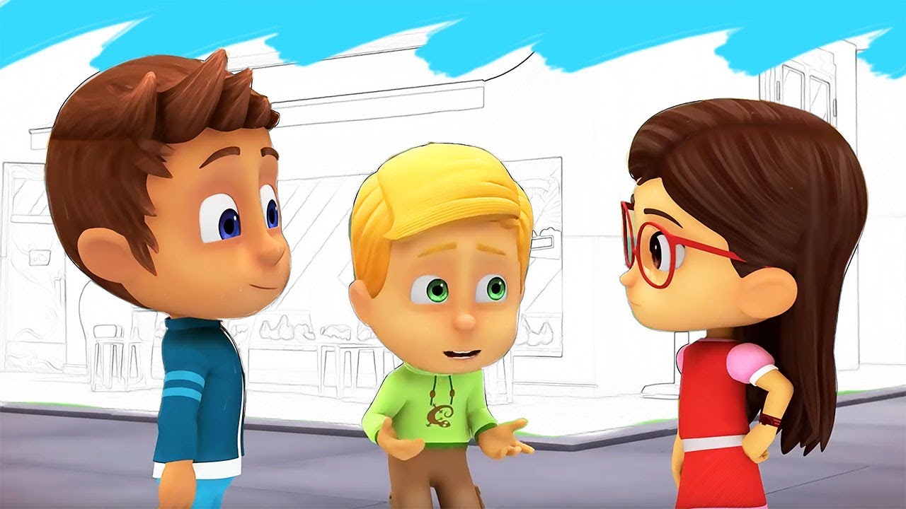 Coloring Connor Greg Amaya PJ Masks Disney Magic Coloring Book music ...