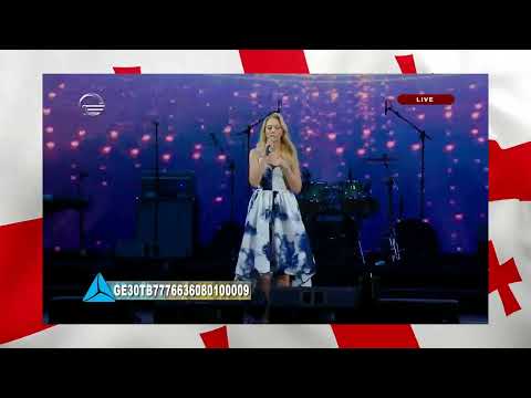 Оля Полякова - звернулась до жителів Грузії під час концерту у Тбілісі
