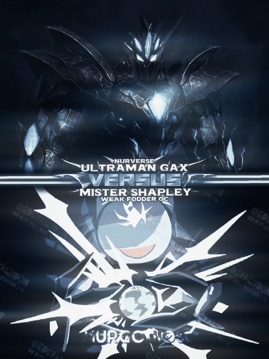 Ultraman Gax (V2) #vs Mister Shapley | #edit #fanmade #oc #owncharacter ...