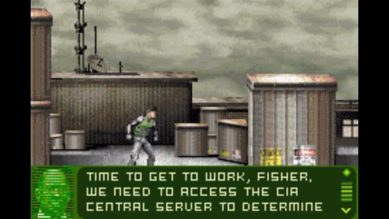 SPLINTER CELL для GBA. Серия 04 - YouTube