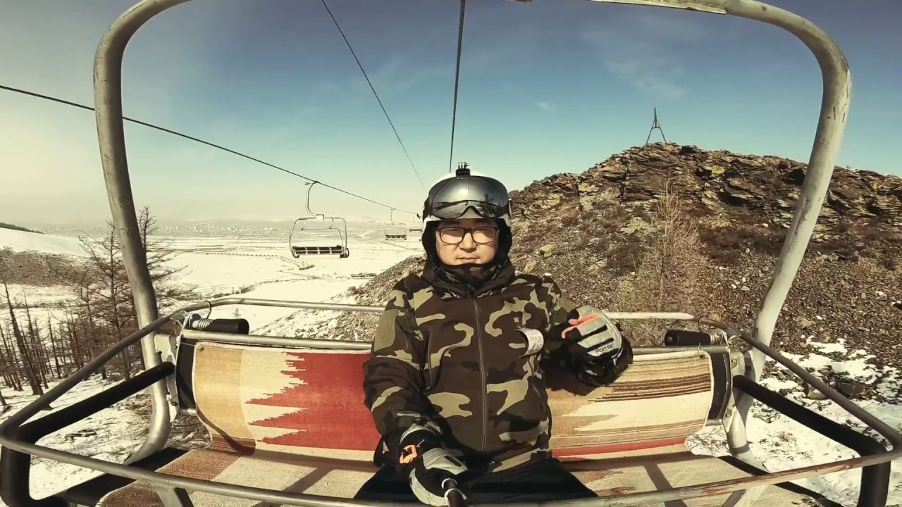 snowboarding in mongolia - YouTube
