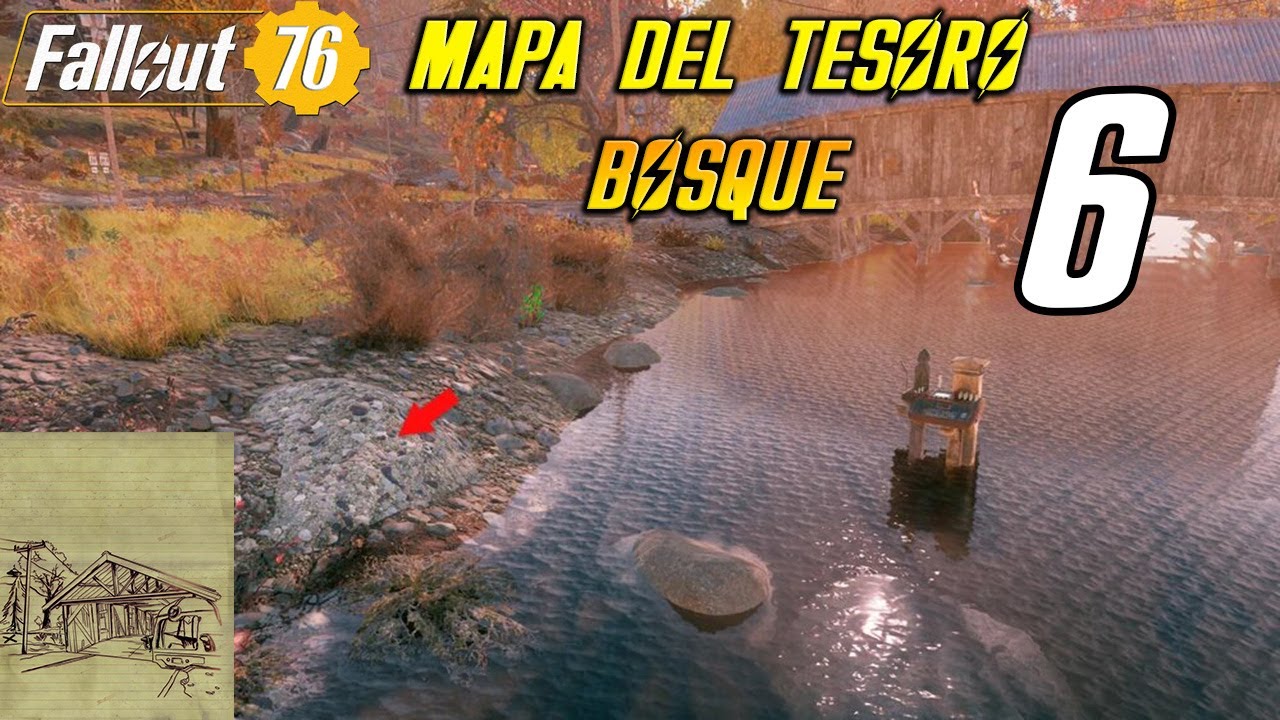 Mapa Del Tesoro: Bosque Nº 6 | Fallout 76 - YouTube