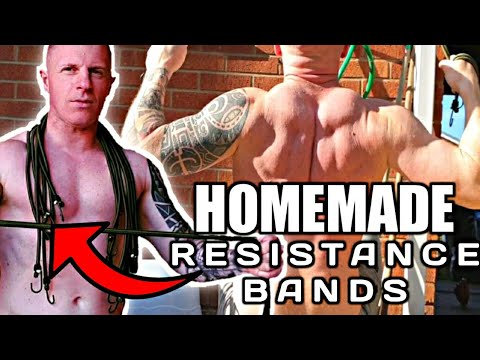 HOMEMADE CHEAP RESISTANCE BANDS | How To DIY Resistance Bands - YouTube