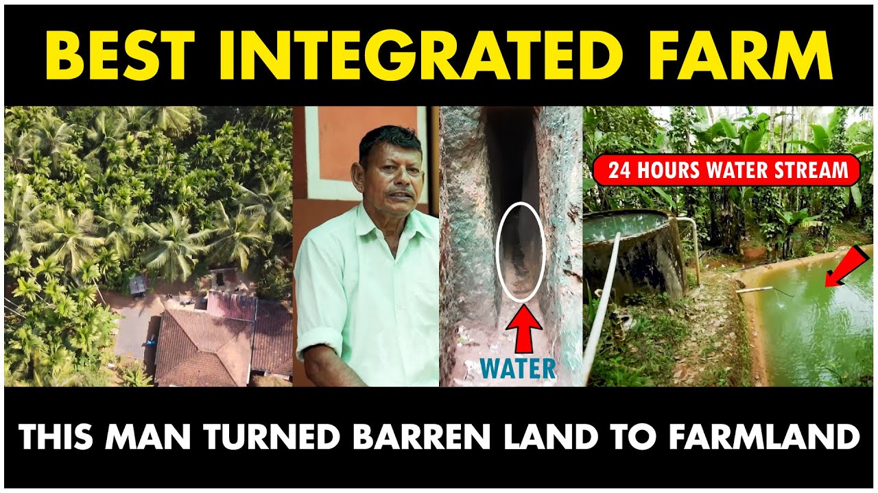 This Farmer developed world's Best INTEGRATED FARM | Zero-energy Micro ...