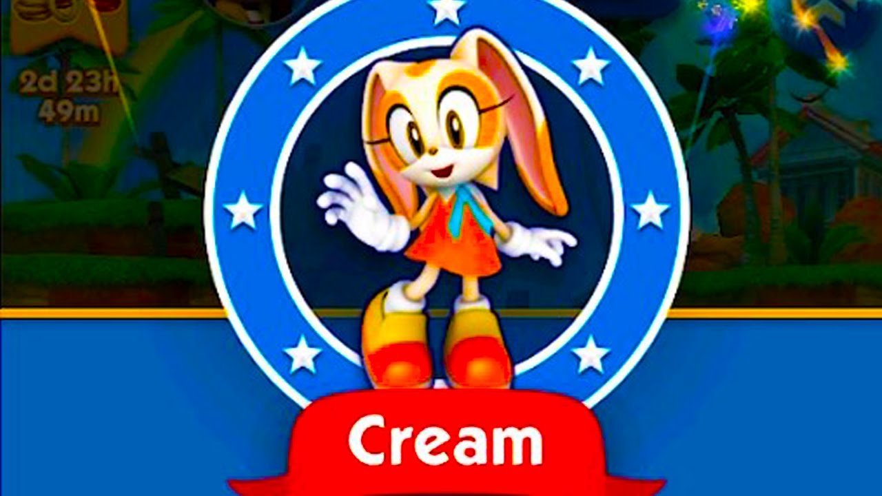 Sonic run with Cream - Sonic Dash - YouTube