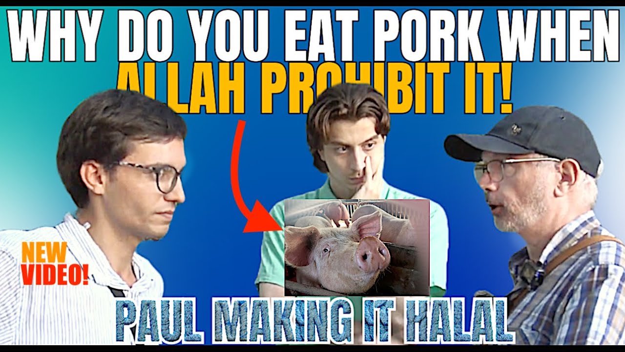 WHY DO YOU EAT PORK WHEN ALLAH PROHIBIT IT! PAUL WILLIAMS SPEAKERS ...