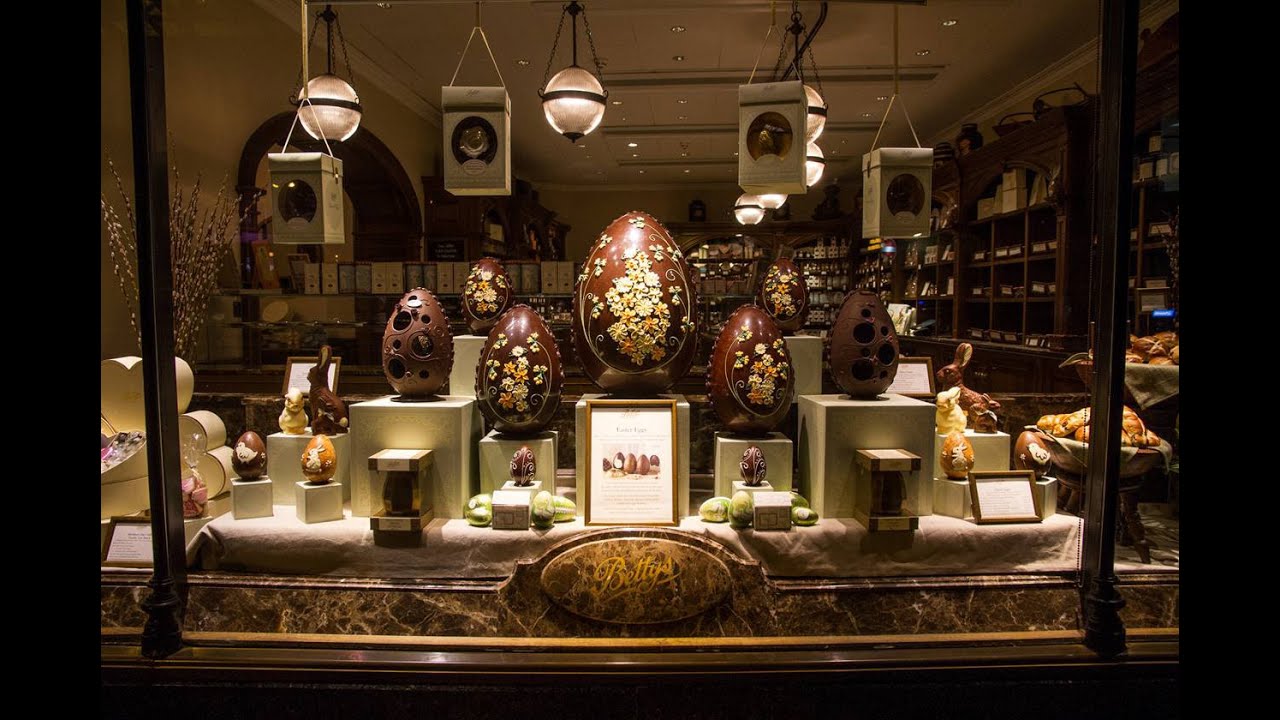 The magic behind our Easter windows - YouTube