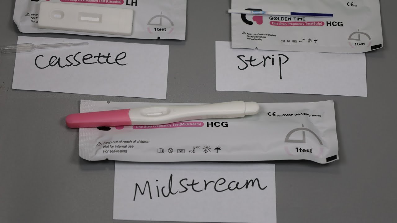 Pregnancy test Kit Rapid Urine Test for Pregnancy Detection Midstream ...
