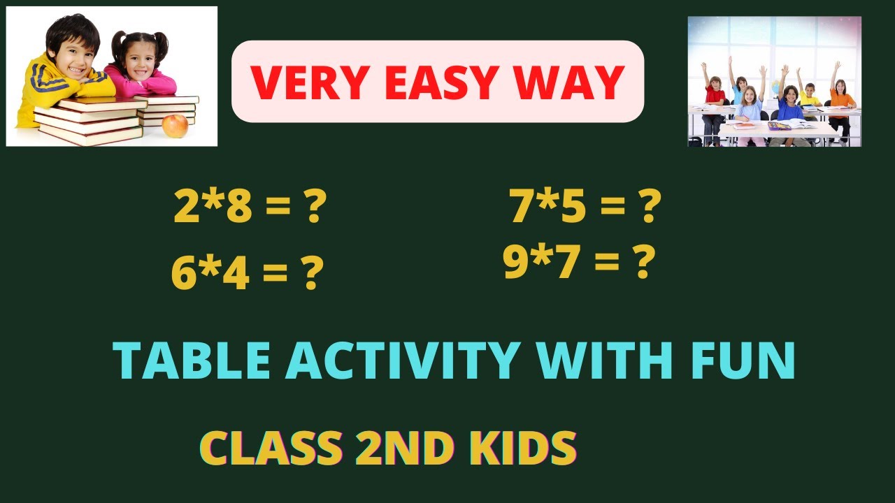 2nd Class maths Activity / school kids game/ fun/ govt school - YouTube