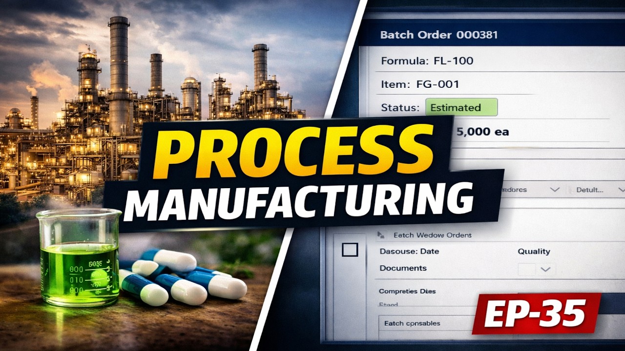 Process Manufacturing in D365 SCM – Formula, Batch & Co Products Deep ...