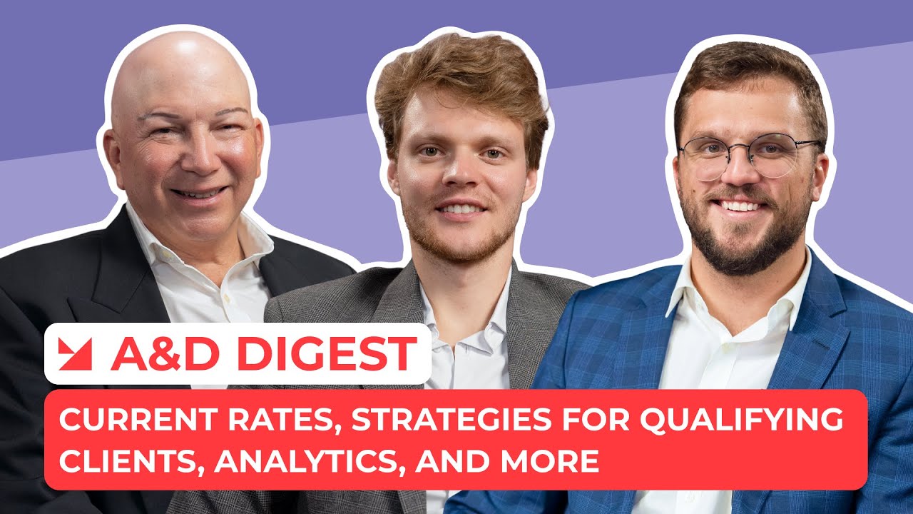 Current rates, Strategies for qualifying clients, Analytics, and More ...
