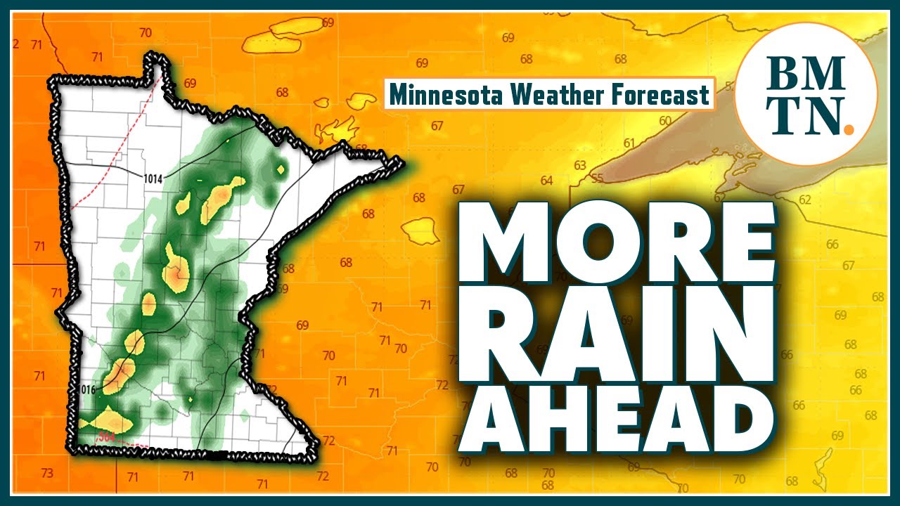 Minnesota Temperature Map