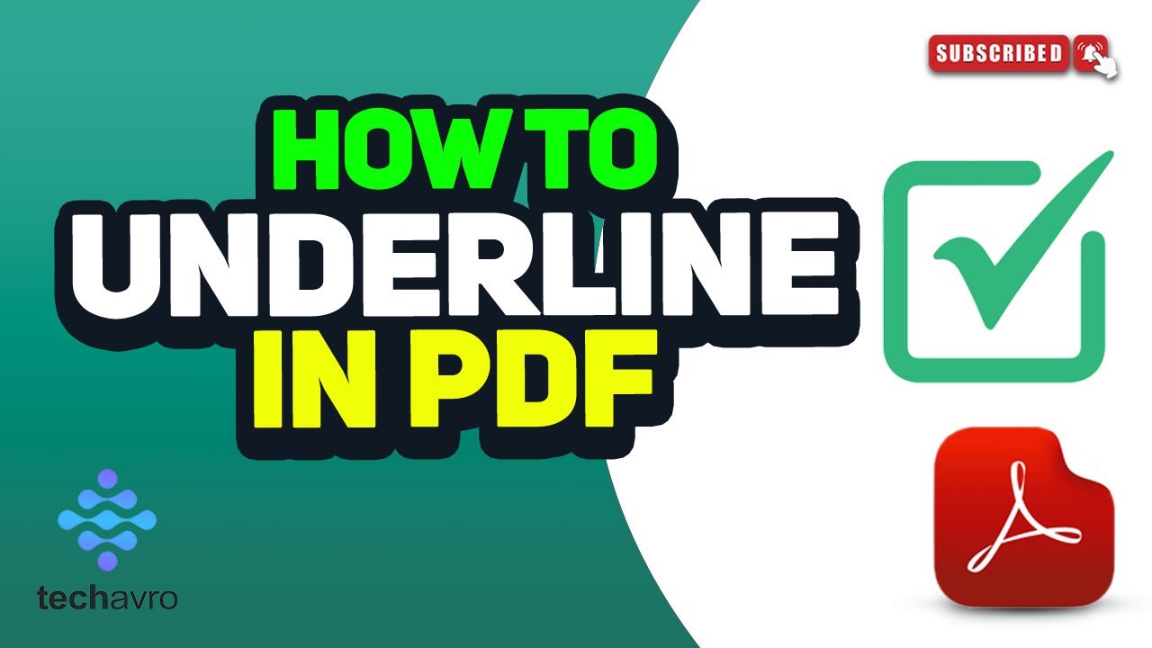 How To Underline In PDF 2025 YouTube how-to-underline-in-pdf-2025-youtube