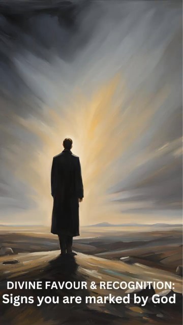 Divine Favor and Recognition : Signs You Are Marked by God - #facts # ...