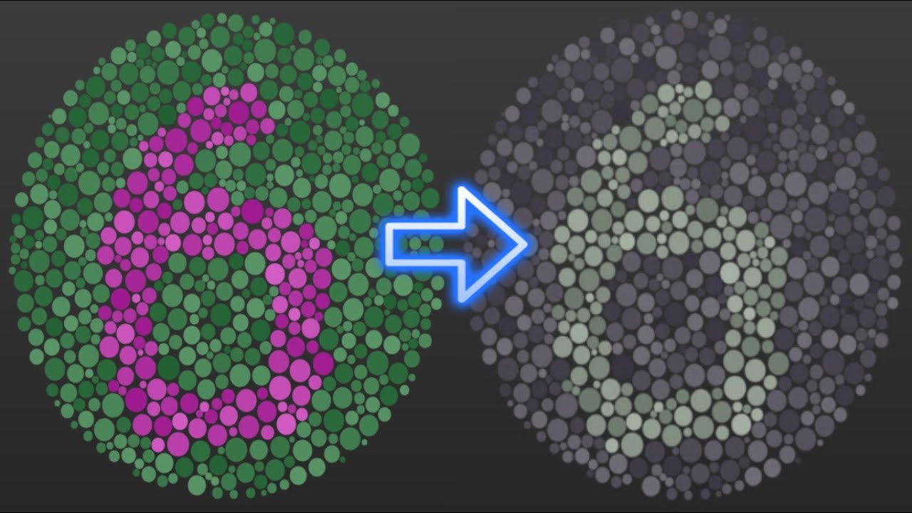 Taking a Colorblind Test but im actually colorblind. - YouTube