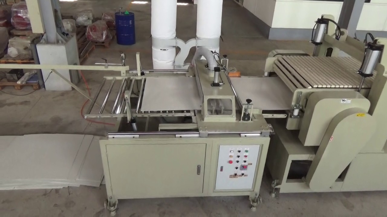 PVC Flat Sheets Extrusion / Making Machine- TECHPLAS - YouTube