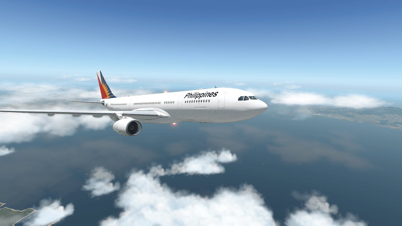 Manila - Hong Kong (RPLL - VHHH) JARdesign A330 Philippine Airlines ...