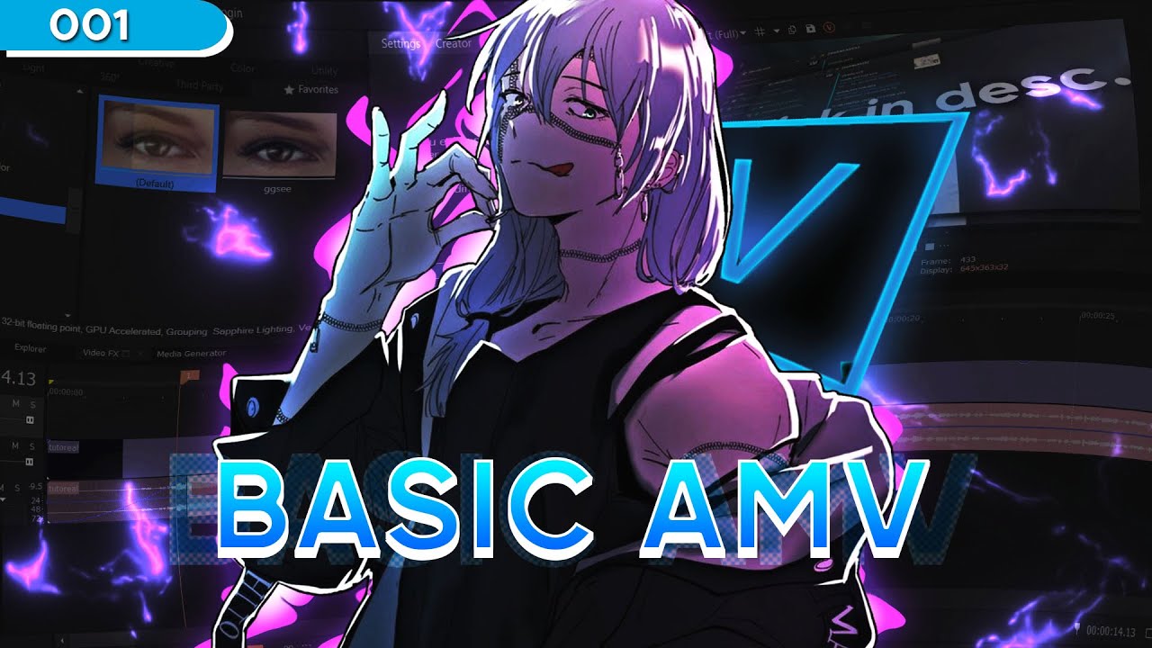 Sony Vegas Pro | How to make an AMV for beginners - YouTube