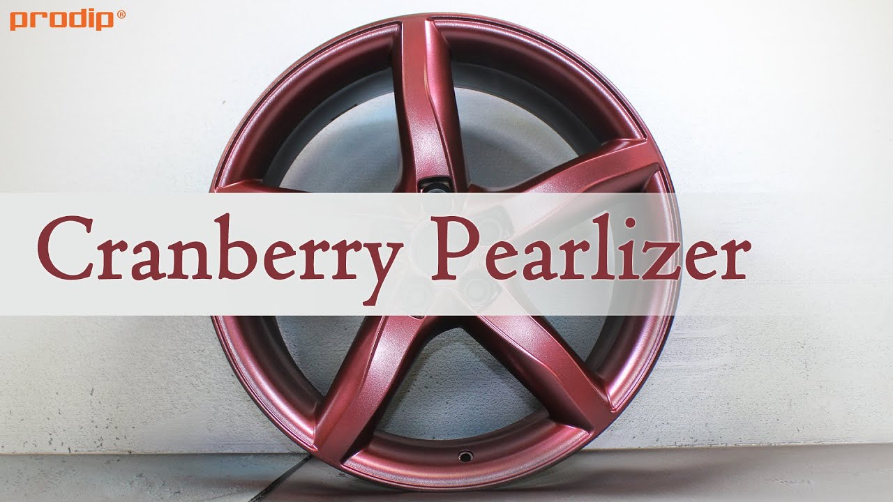 Cranberry Pearlizer - Plasti Dip Pearl Effect - YouTube