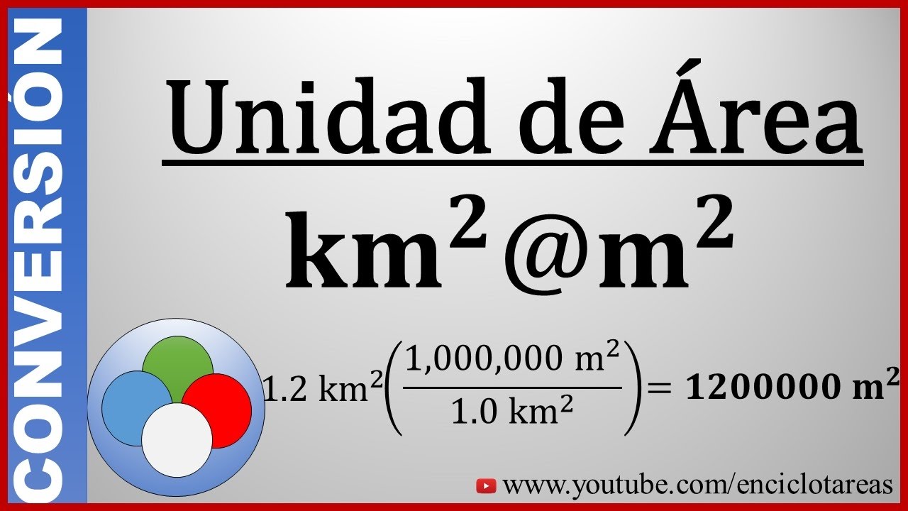 Convertir De Kilometros Cuadrados A Metros Cuadrados km A M YouTube