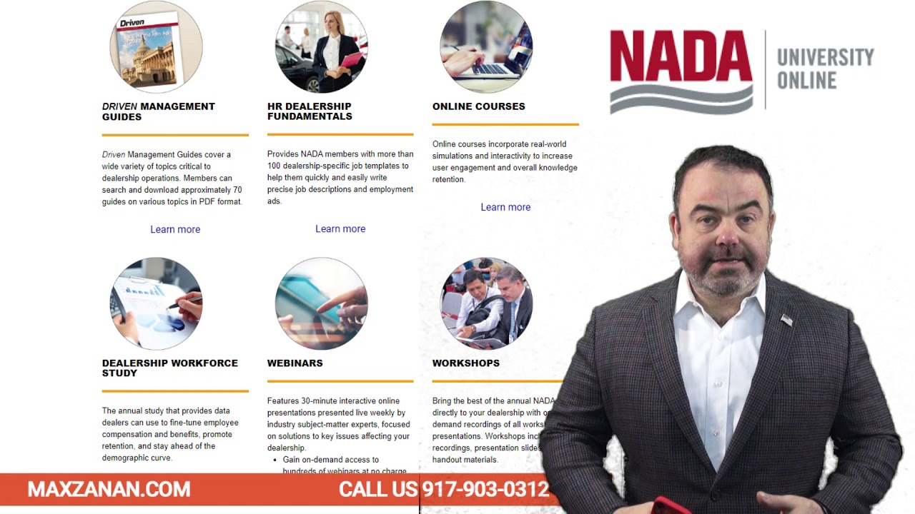 You should attend NADA University - YouTube