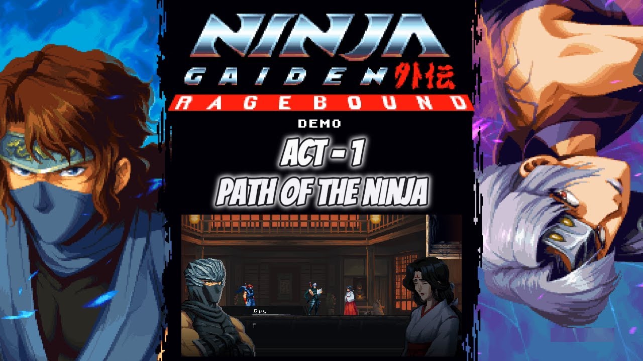 🎮 Ninja Gaiden 2025 Ragebound - Act 1: Path of the Ninja | INSANE ...