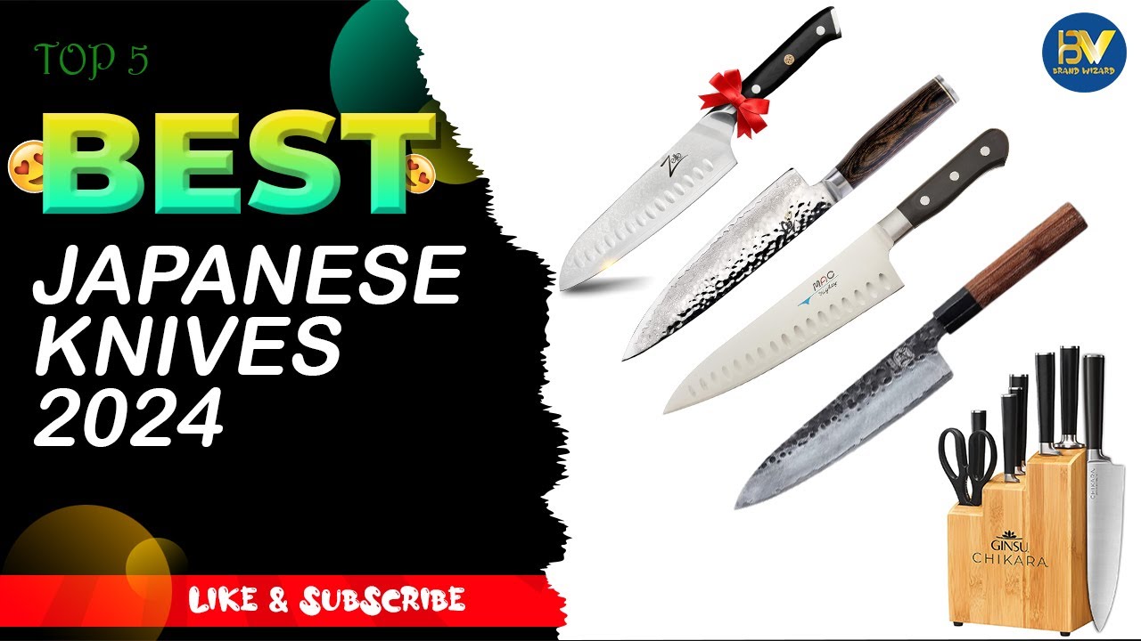 Best Japanese Knives On Sale | Top 5 Japanese Knives Reviews - YouTube