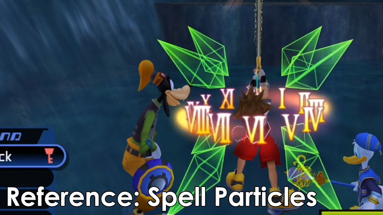 Particle Reference: Kingdom Hearts - Ga Spells - YouTube