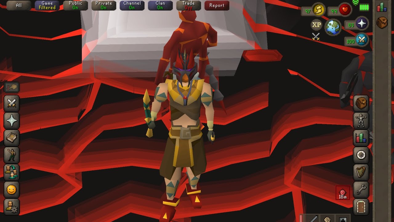 Eclipse atlatl vs fight caves on OSRS mobile - YouTube