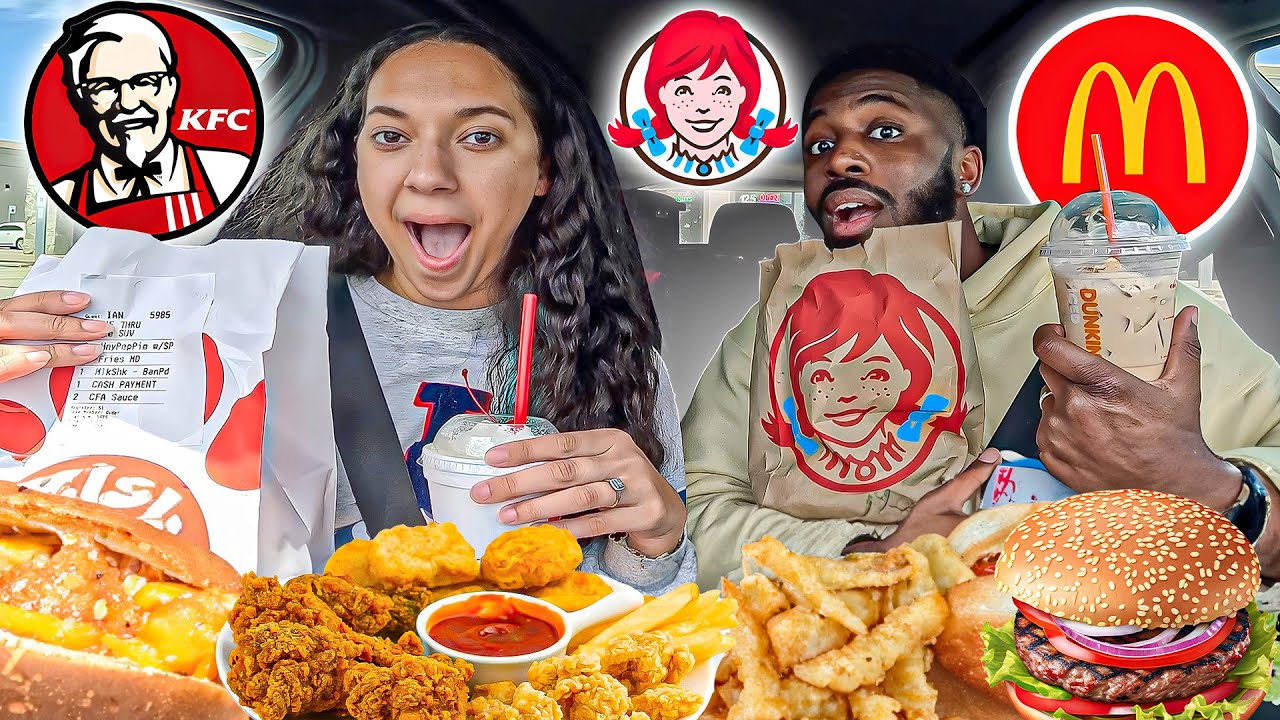 TRYING NEW MENU ITEMS FROM FAST FOOD RESTAURANTS!! - YouTube