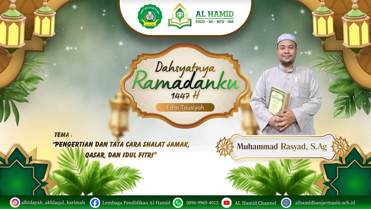 Pengertian, Tata cara Shalat Jamak, Qasar, Dan Idul Fitri || Hari Ke ...