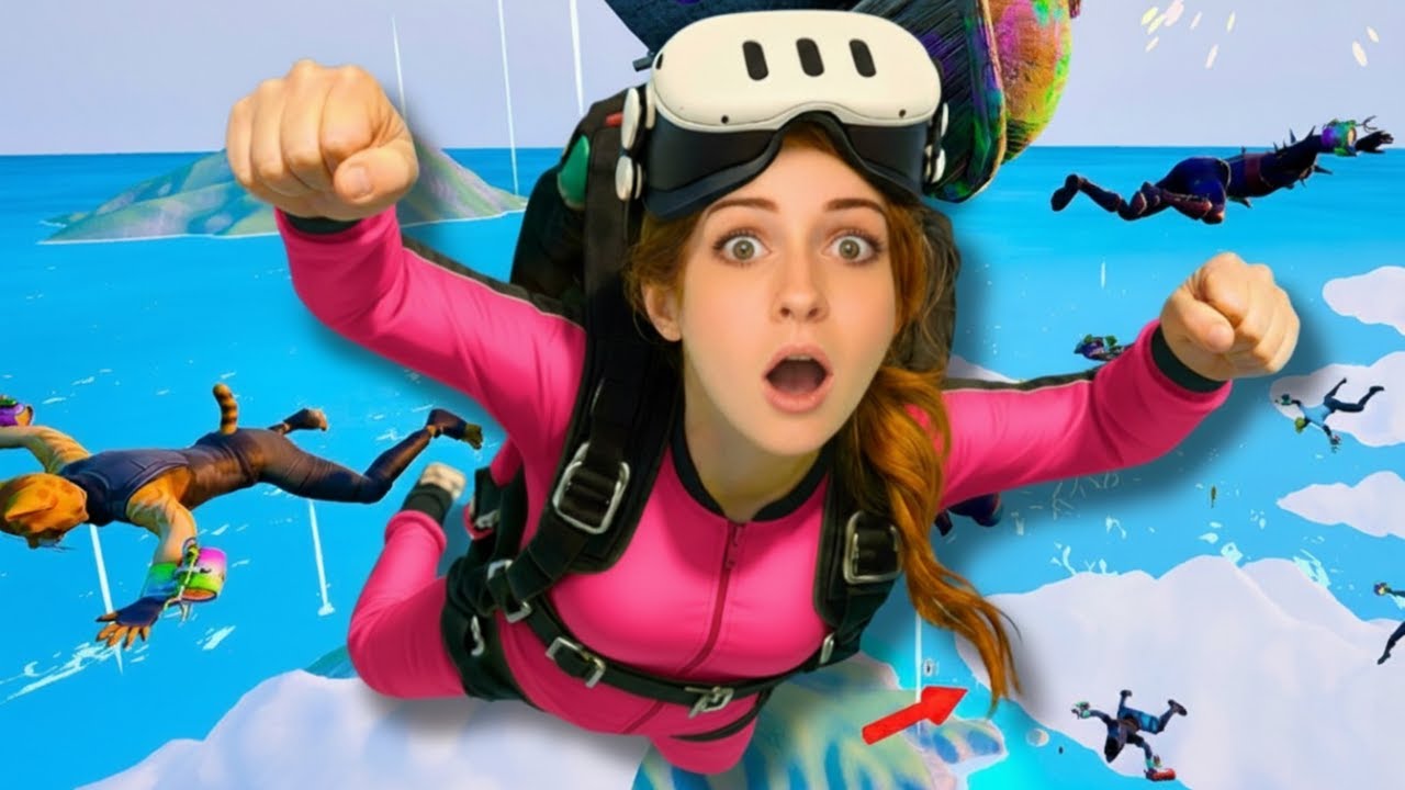 5 Players, 1 Parachute… Who Survives? (Project Freefall VR) - YouTube