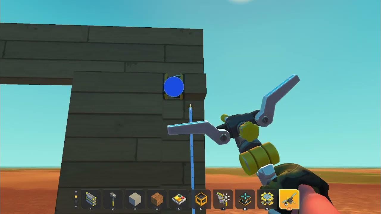 Как сделать дверь в Scrap Mechanic - YouTube