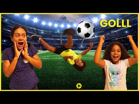 LUCAS ENTROU PARA O FUTEBOL E JÁ FEZ GOL!!! 