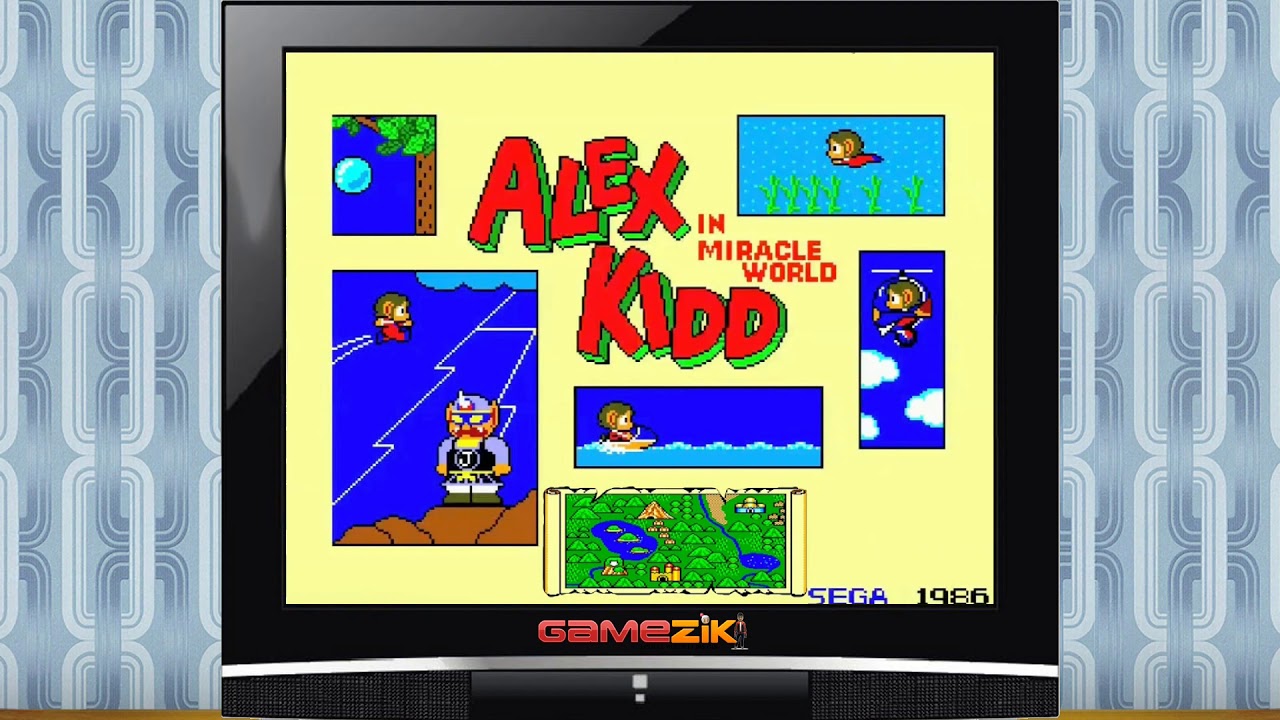 Alex kidd in miracle world (Master system) - YouTube