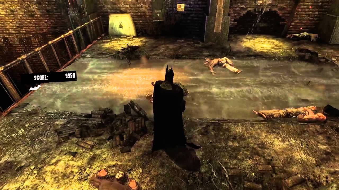 Batman: Arkham Asylum - Sewer Bat Challenge - YouTube