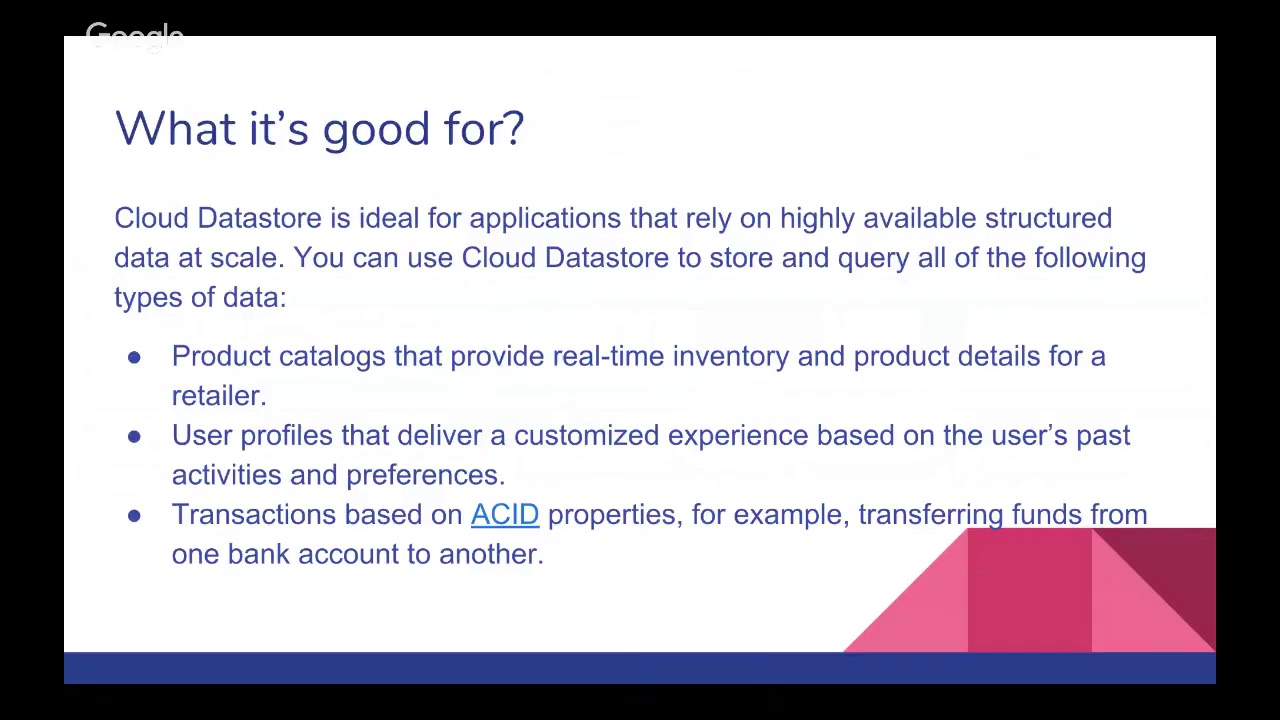 Google Cloud Platform - Cloud Datastore (Part 1) - YouTube