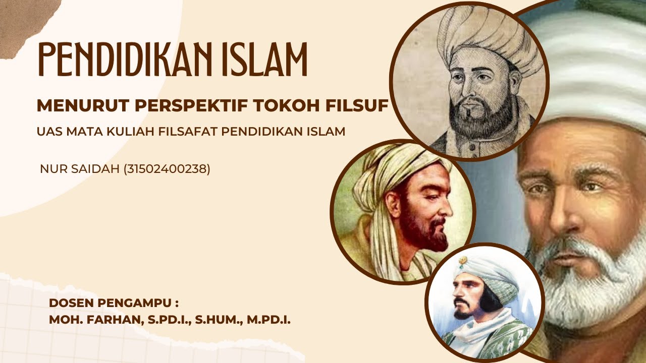 “Pendidikan Islam menurut perspektif para tokoh” - YouTube