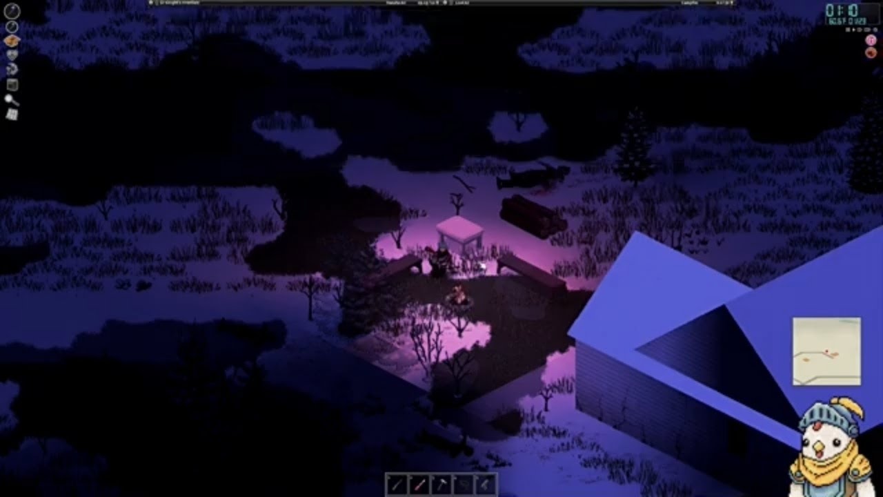 As The Snow Gently Falls - Project Zomboid - StreamVOD - YouTube